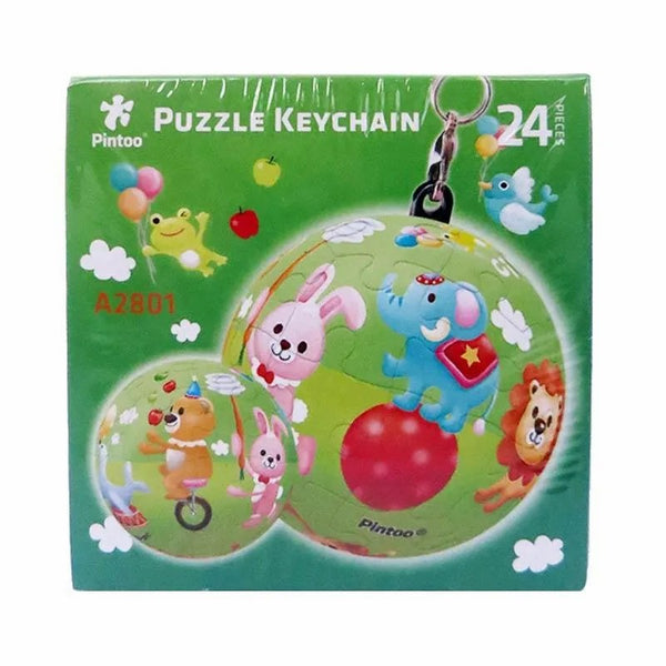 Plastic Puzzle Keychain - A2801 - Animal Circus – Gifts Keeper Pte Ltd