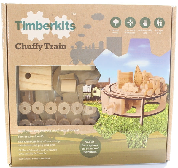 Chuffy Train Kit (wooden mechanical model) – Gifts Keeper Pte Ltd